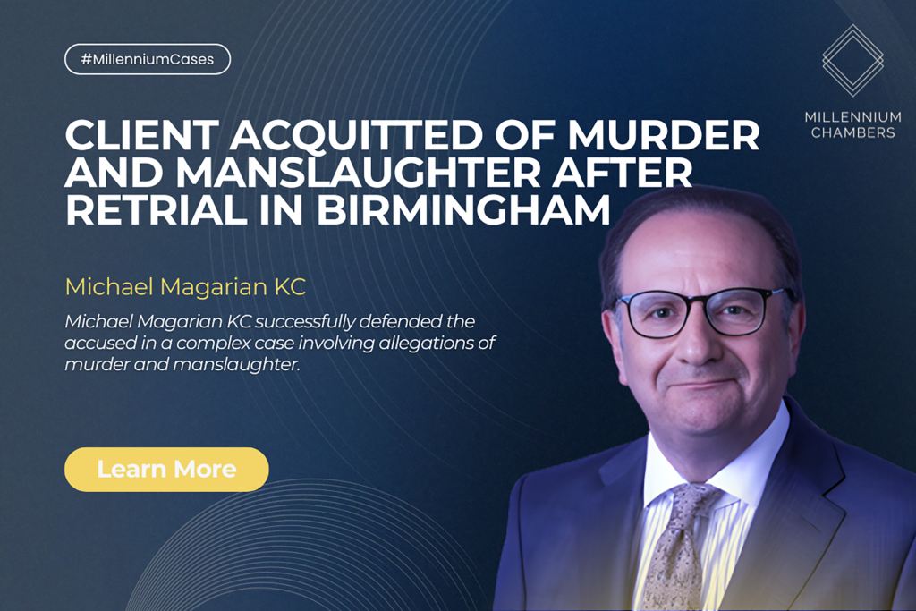 Client Acquitted of Murder and Manslaughter Following Retrial in ...